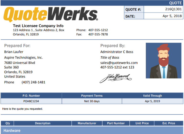 QuoteWerks: An introduction - Kubed Solutions Ltd.
